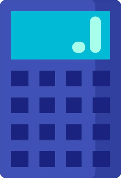 Calculadora azul imágenes de stock de arte vectorial | Depositphotos