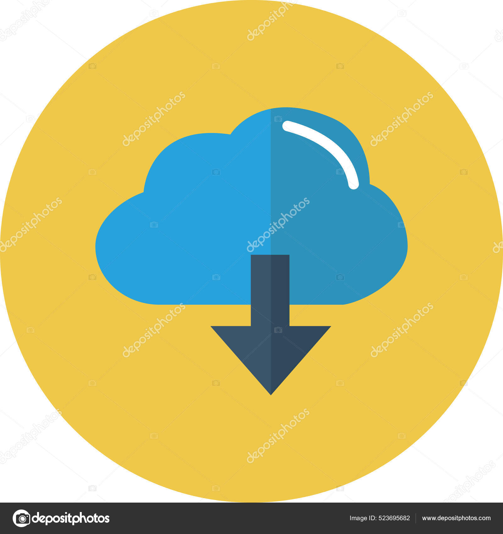 Cloud Computing Devices Icon Flat Style Stock Vector by ©iconfinder ... Cloud Computing Devices Icon Flat Style Stock Vector by ©iconfinder ...