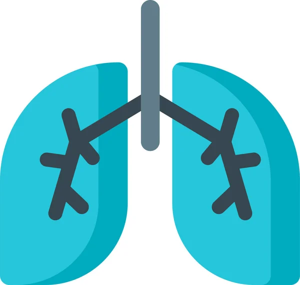 Anatomy Breath Lungs Icon Solid Style Stock Vector by ©iconfinder 469990936