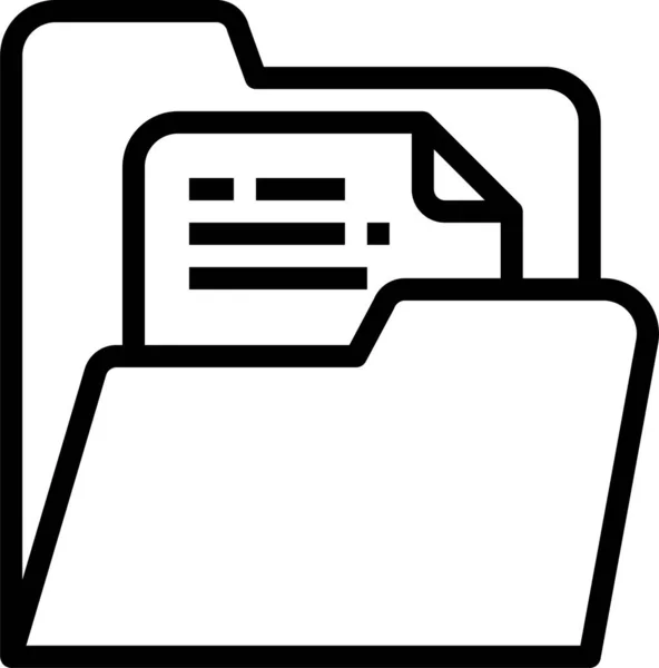 Document File Folder Icon Stock Vector by ©iconfinder 526580146