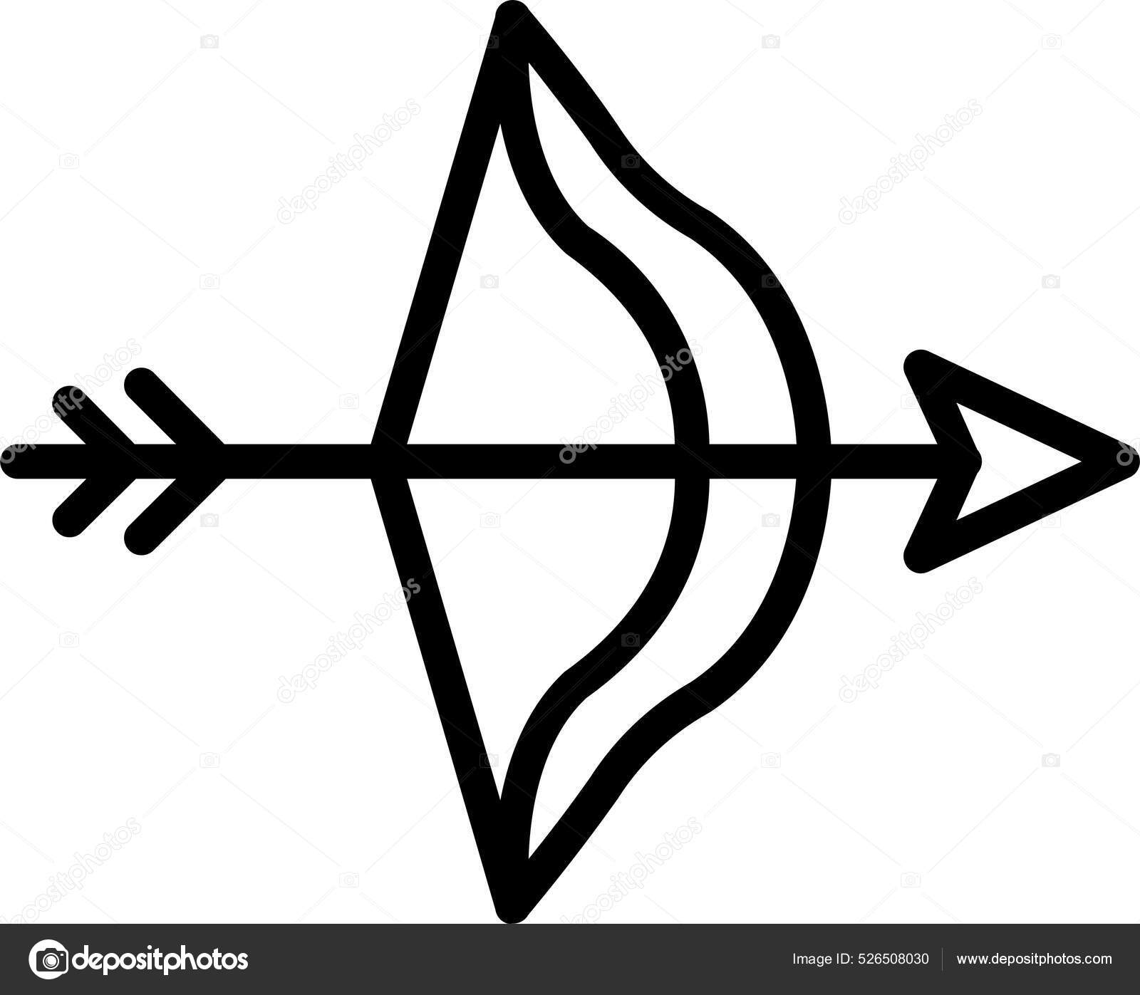 Crossbow Medieval Weapon Icon Outline Style Stock Vector by ©iconfinder ...