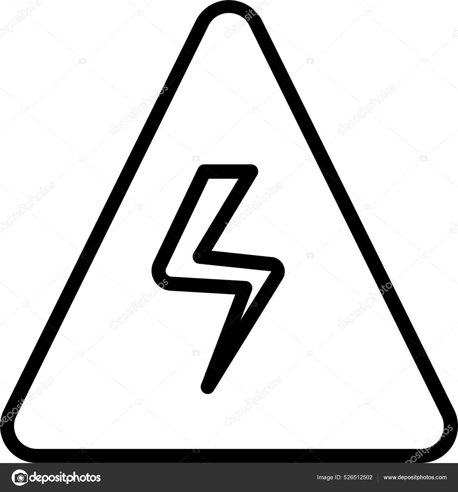 Coution Sign Instruction Icon Outline Style Stock Vector by ©iconfinder ...