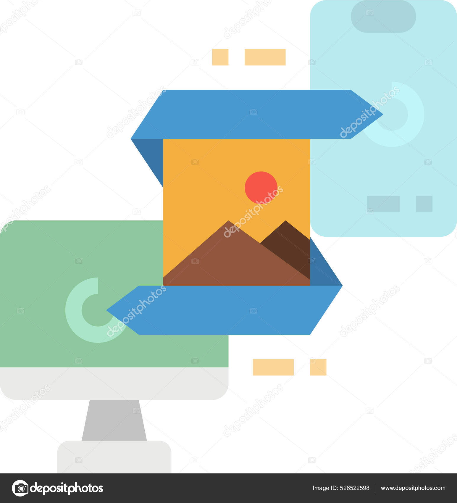 Ikon Telepon Seluler Data Vektor Stok oleh ©iconfinder 526522598