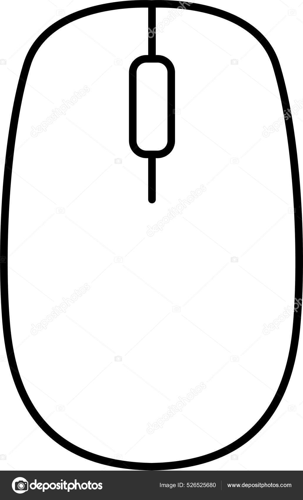 Mouse Clipart Outline