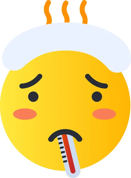 Fever Emoji Emoticon Icon Stock Vector by ©iconfinder 462076130