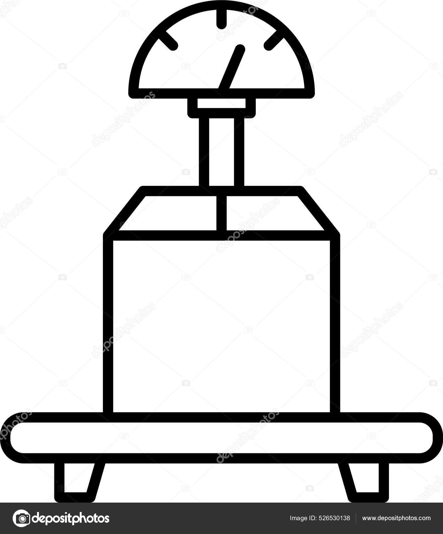 Weight Scale Balance Icon Stock Vector by ©iconfinder 526530138