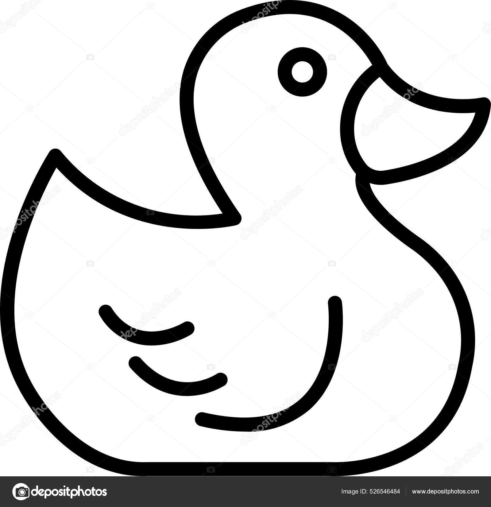 Animales Pato Icono Baño Vector de stock #526546484 de ©iconfinder