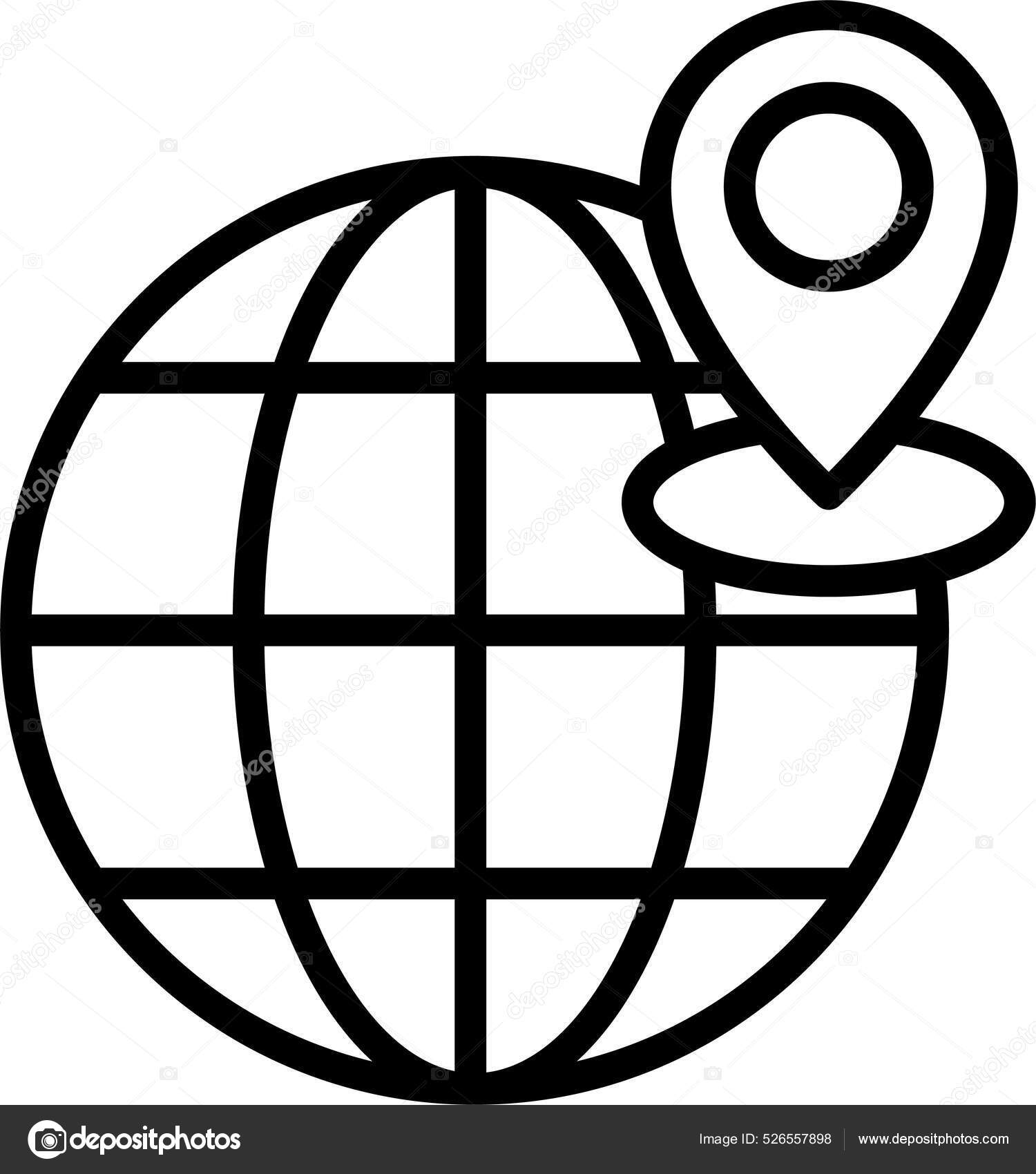 Worldwide Earth Planet Icon Stock Vector by ©iconfinder 526557898