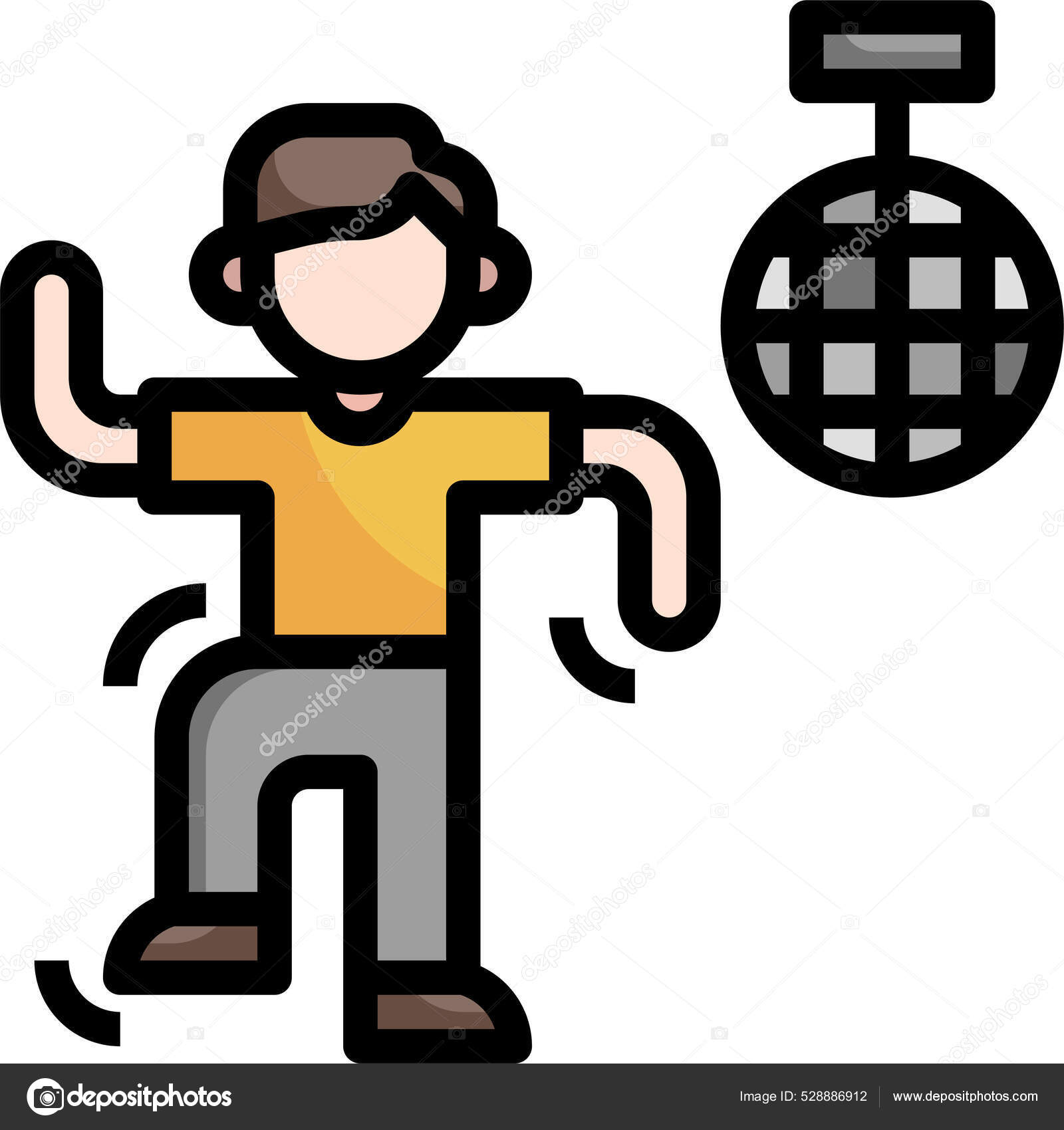 Danse Danseuse Chorégraphie Icône Vecteur par ©iconfinder 528886912