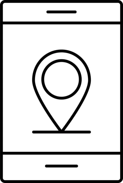 Location Map Pin Icon Outline Style Stock Vector by ©iconfinder 534402480