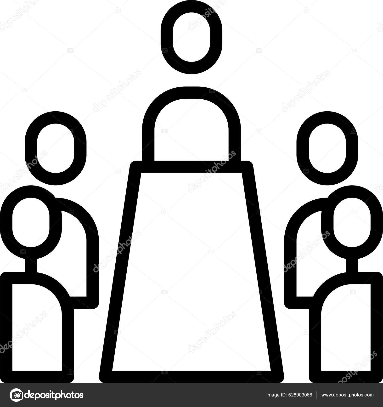 Bubble Chat Discovery Icon Outline Style Stock Vector by ©iconfinder ...