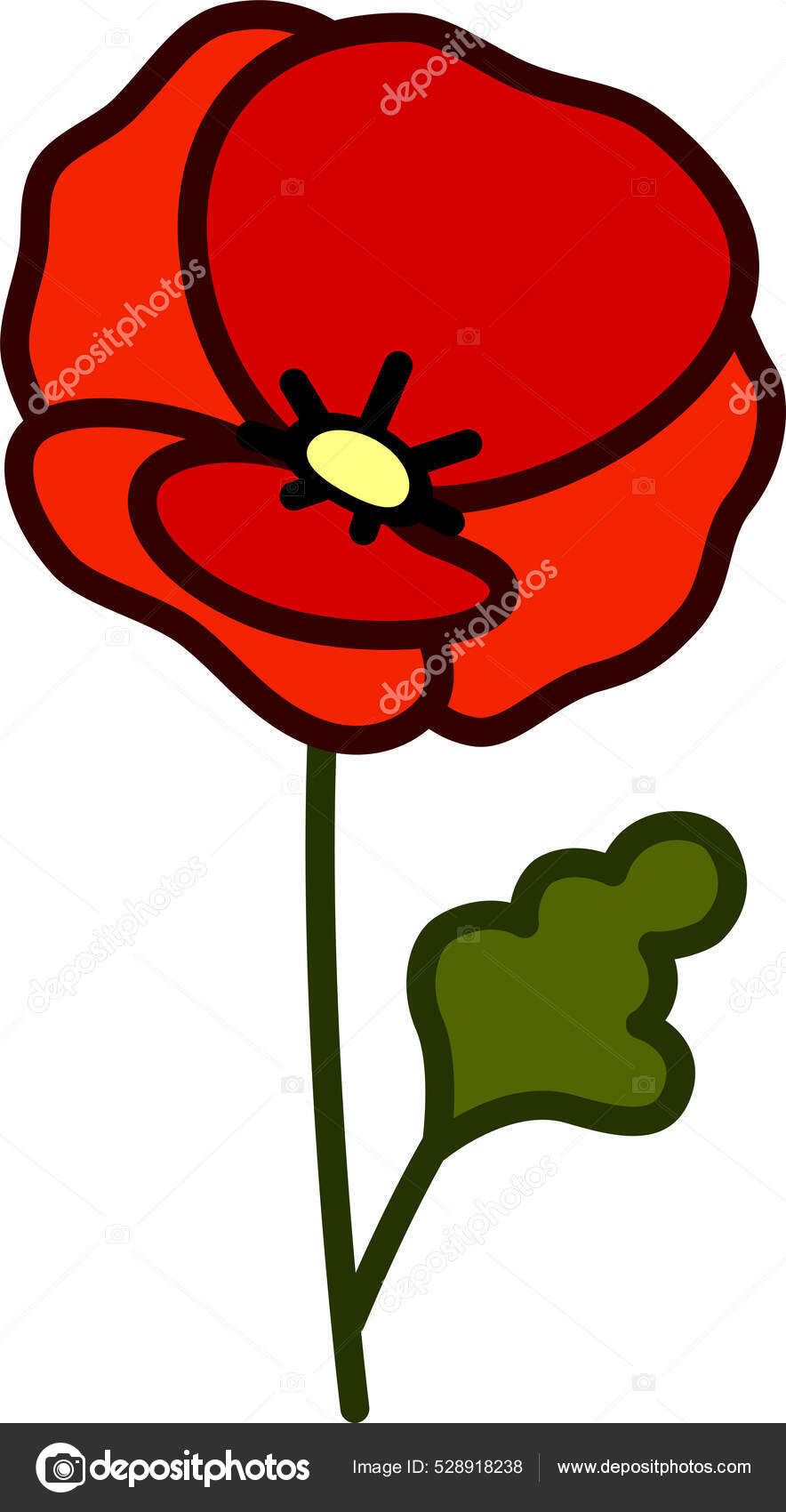 Ecology Environment Flower Icon Filled Outline Style Stock Vector by ...