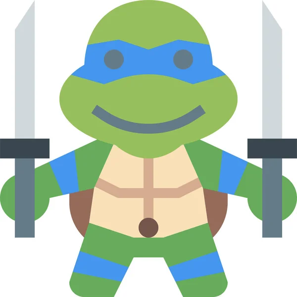 Leonardo Ninja Turtle Clipart