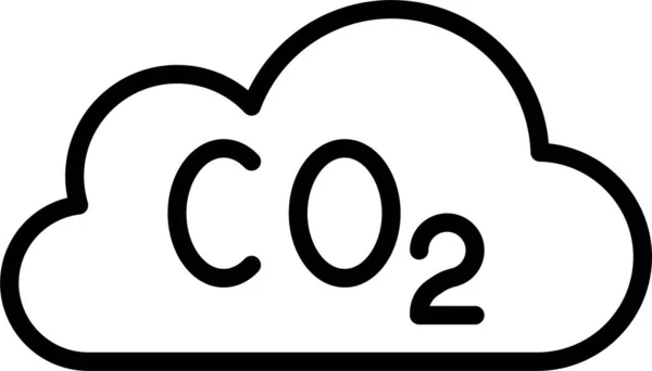 Co2 formula outline icon Vector Art Stock Images | Depositphotos