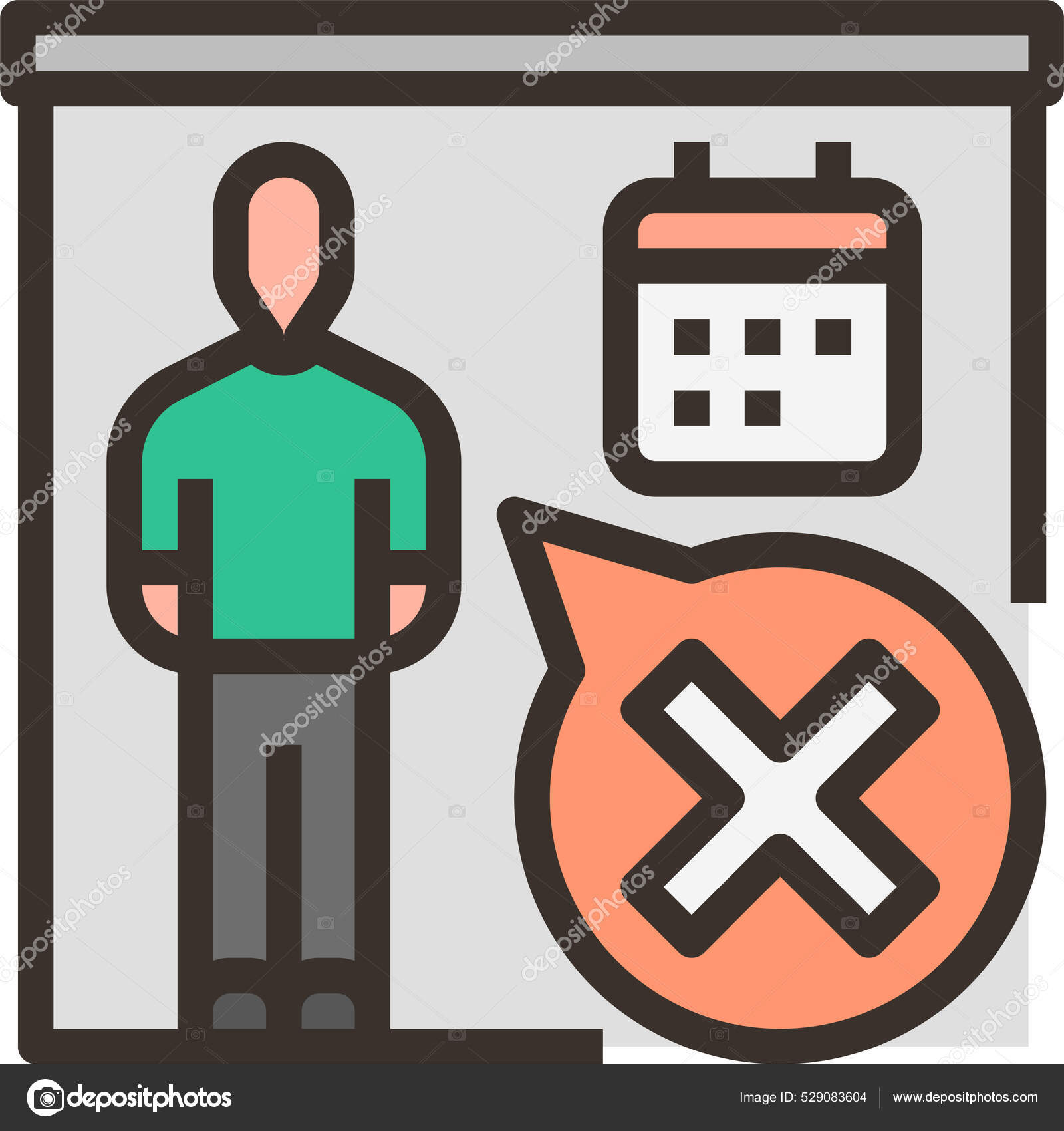 Quarantine Detention Prevention Icon Stock Vector by ©iconfinder 529083604