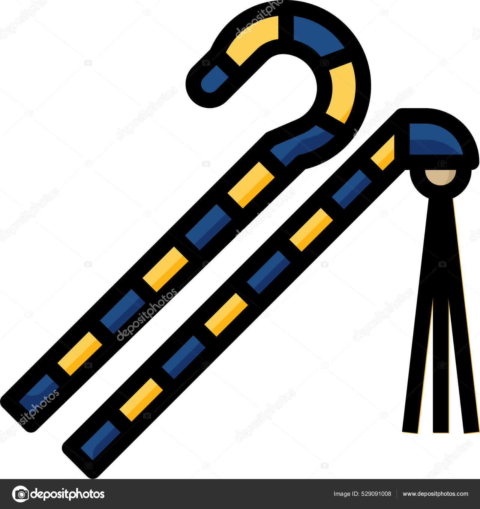 Egipto Cetro Personal Icono Vector de stock #529091008 de ©iconfinder