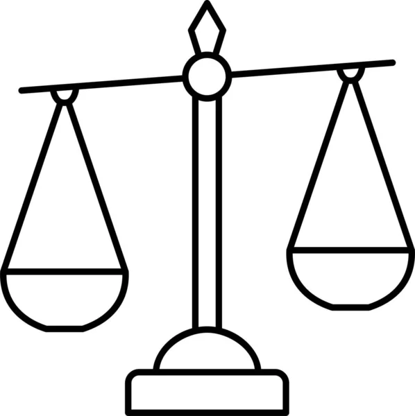 Balance Scale Coloring Page