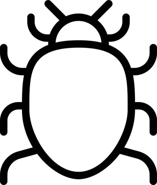 Bug Clip Art Black And White