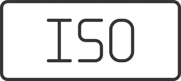 Logo iso imágenes de stock de arte vectorial | Depositphotos