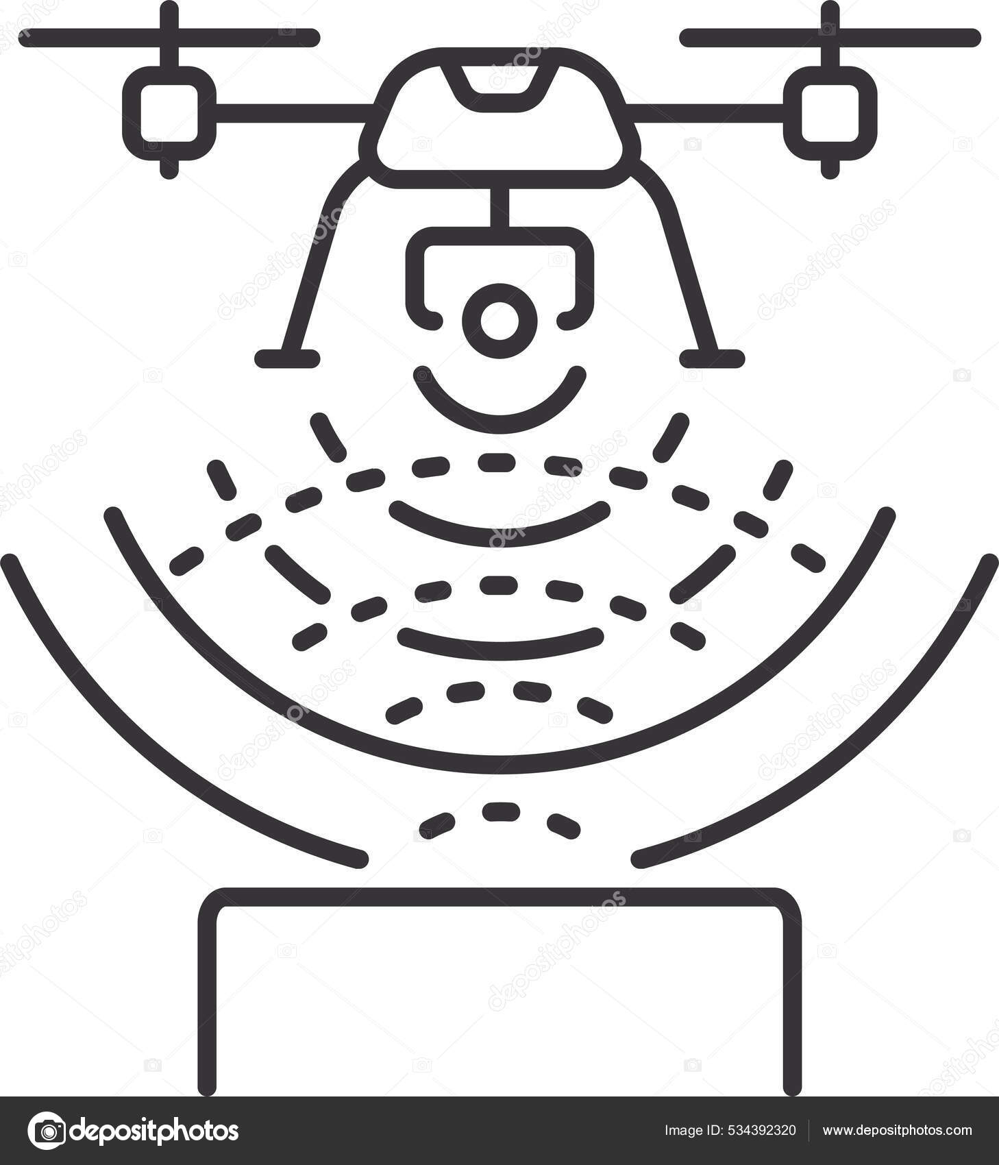 Icono Del Sensor Lidar Del Dron Vector de stock #534392320 de ©iconfinder Icono Del Sensor Lidar Del Dron Vector de stock #534392320 de ©iconfinder