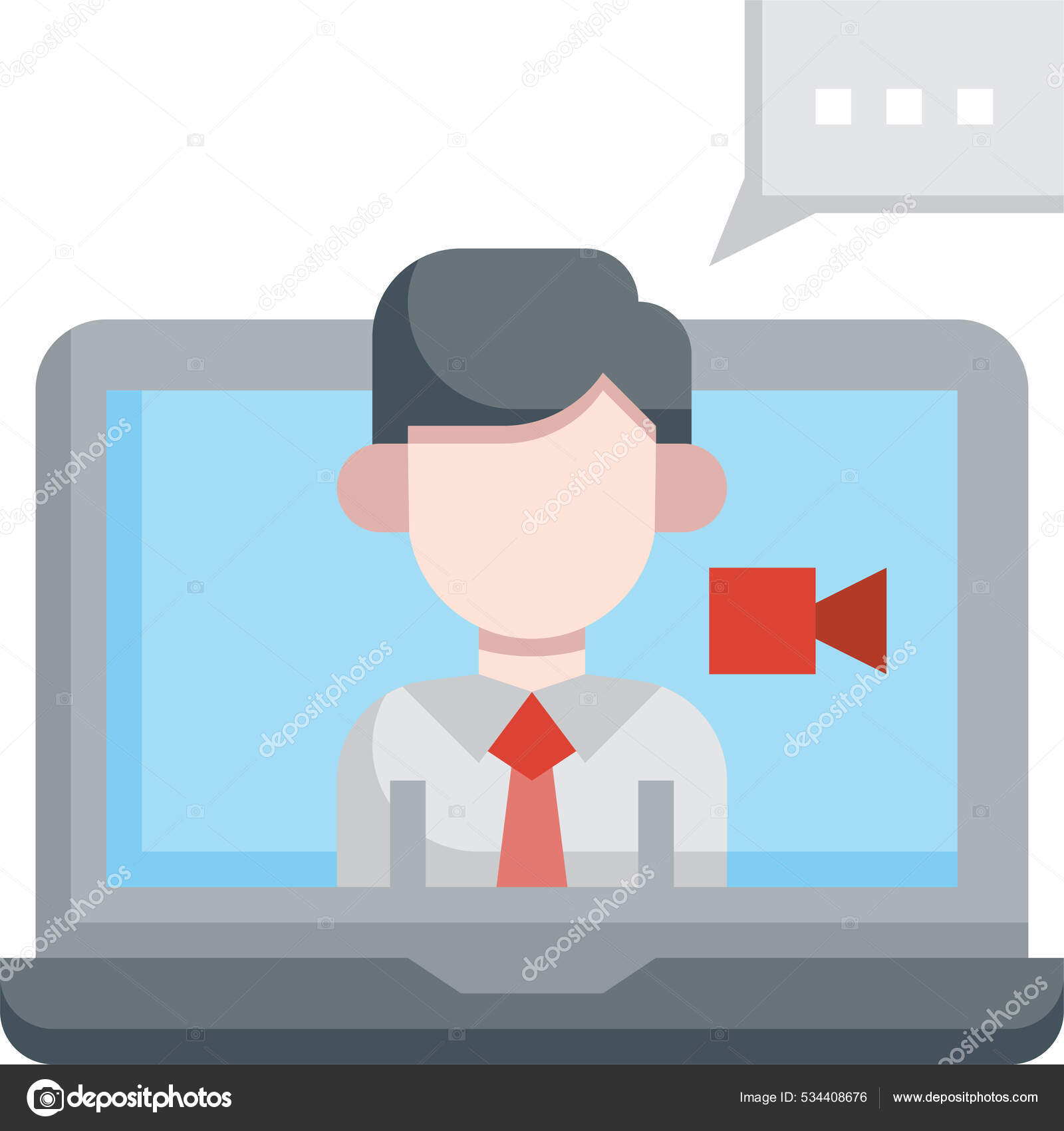 Live Chat Message Icon Stock Vector Image by ©iconfinder #534408676