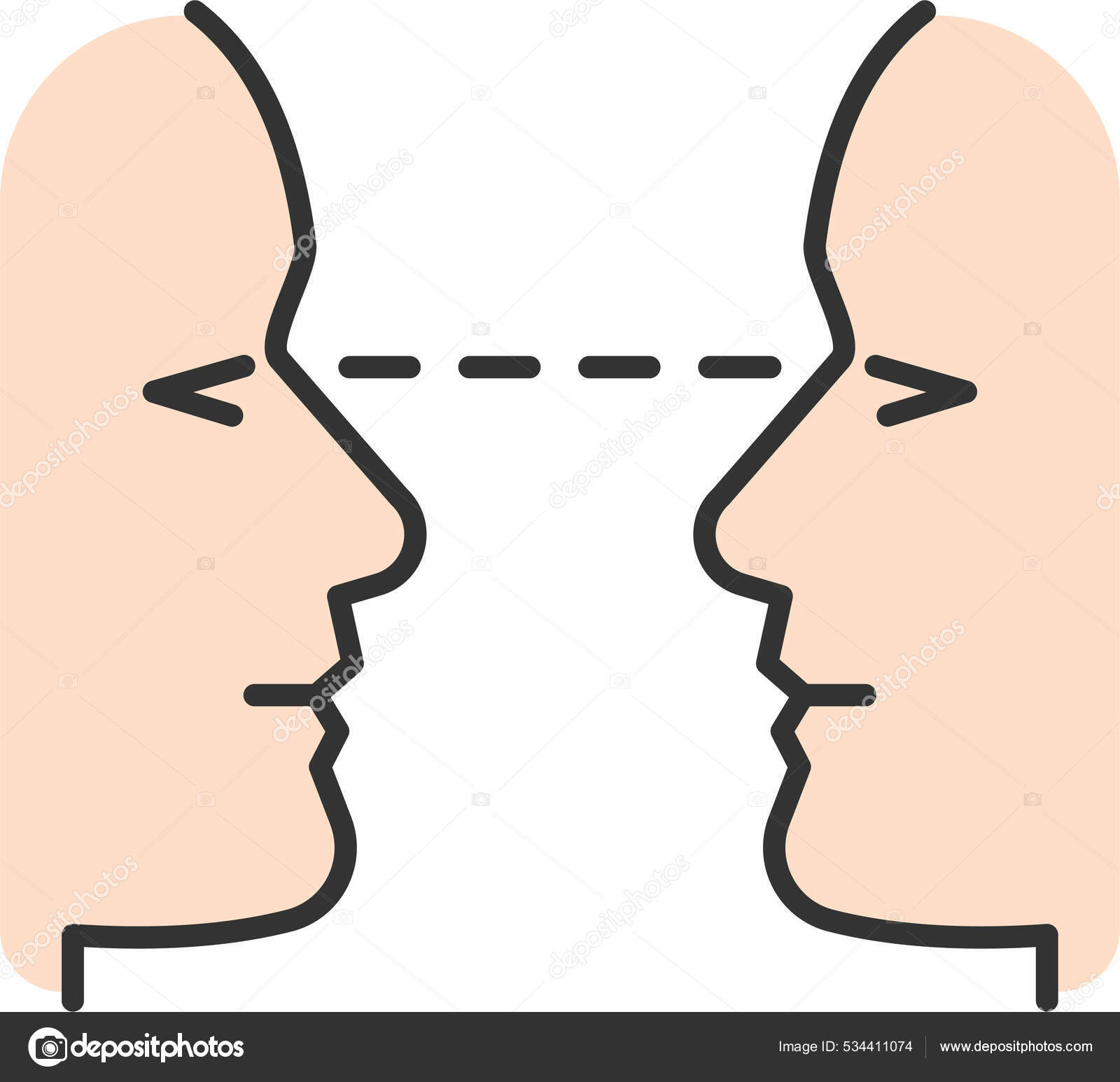 Contact Eye Communication Icon Stock Vector by ©iconfinder 534411074