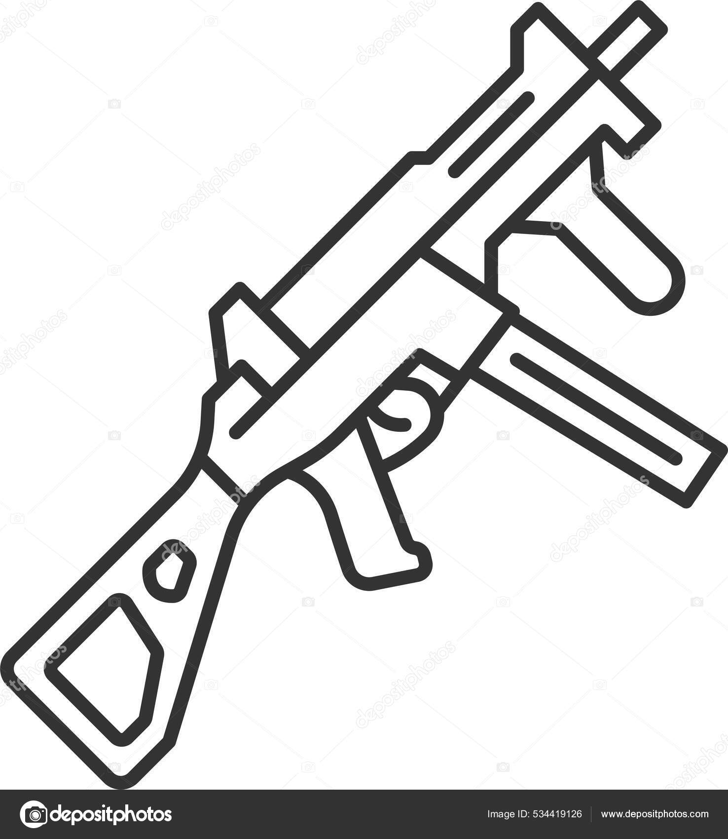Ejército Batalla Groza Icono Vector de stock por ©iconfinder 534419126