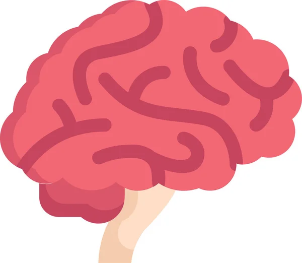 Brain Healthcare Human Icon Filled Outline Style Stock Vector by ...