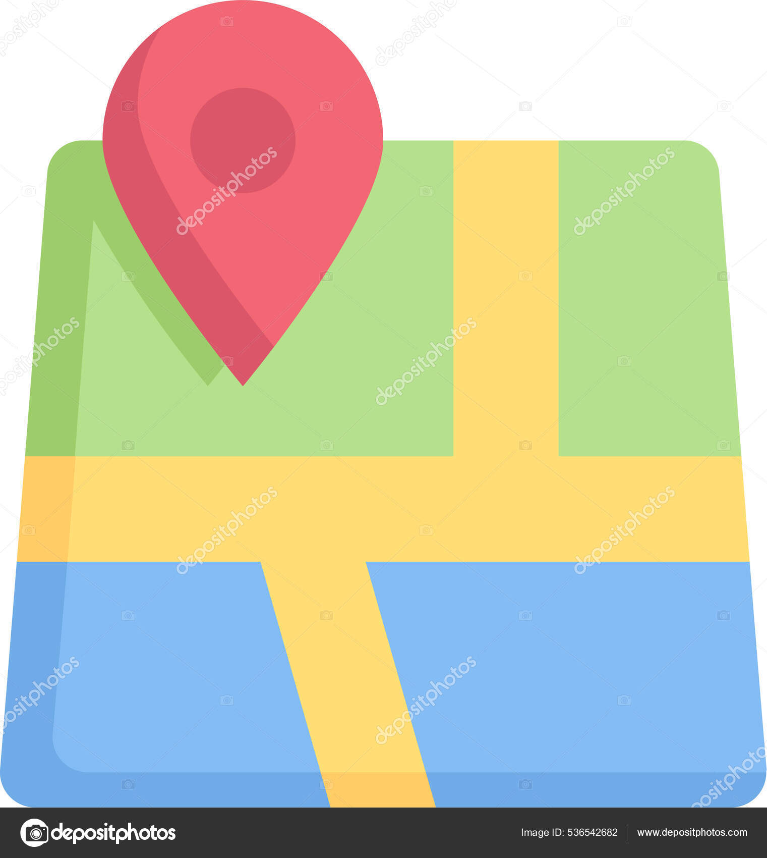 Business Digital Location Icon Stock Vector by ©iconfinder 536542682