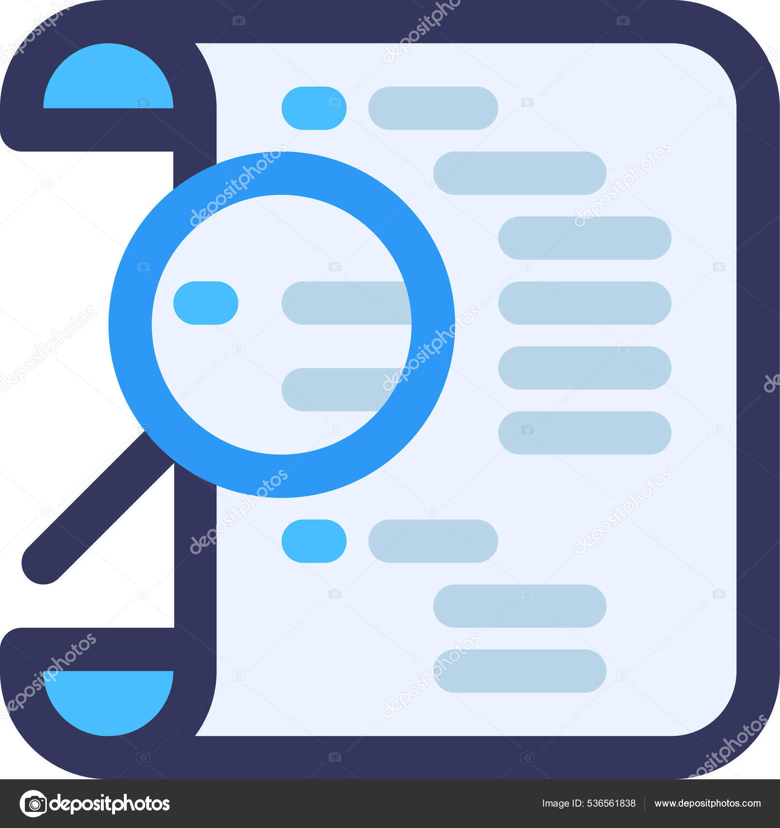 Code Checking Design Development Icon Filled Outline Style Stock Vector ...