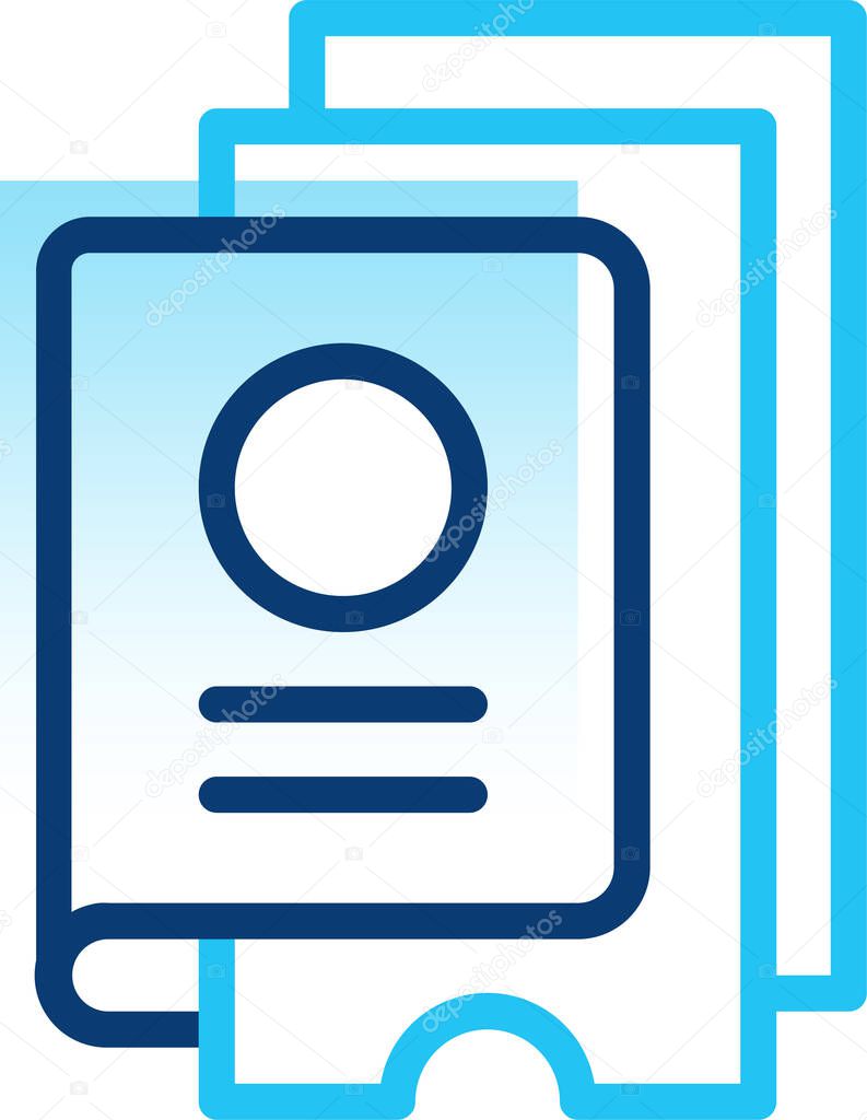 icono de pasaporte de vacaciones de vuelo en estilo de esquema lleno 2023 icono de pasaporte de vacaciones de vuelo en estilo de esquema lleno 2023