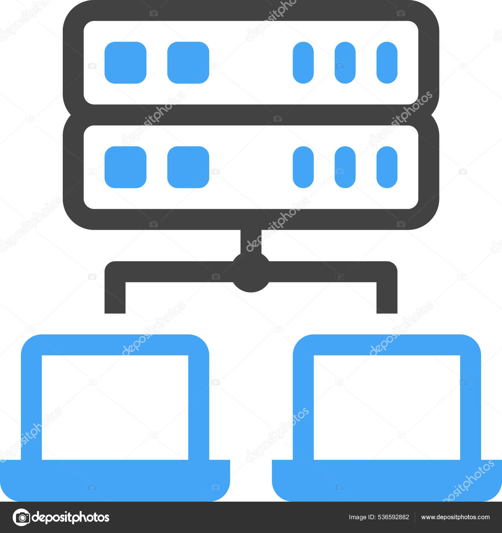 Network Server Symbol