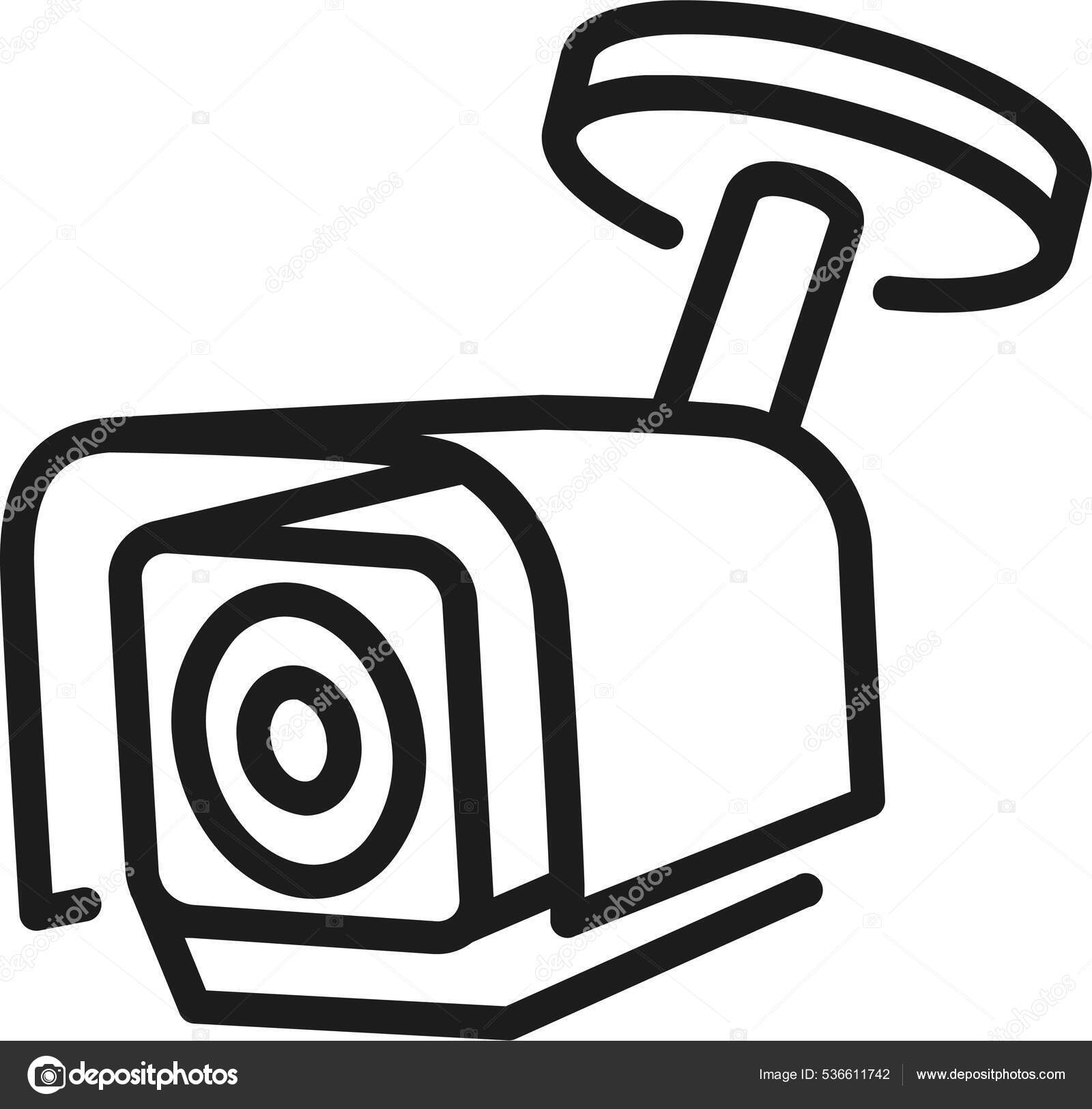 Camera Cctv Safety Icon Stock Vector by ©iconfinder 536611742