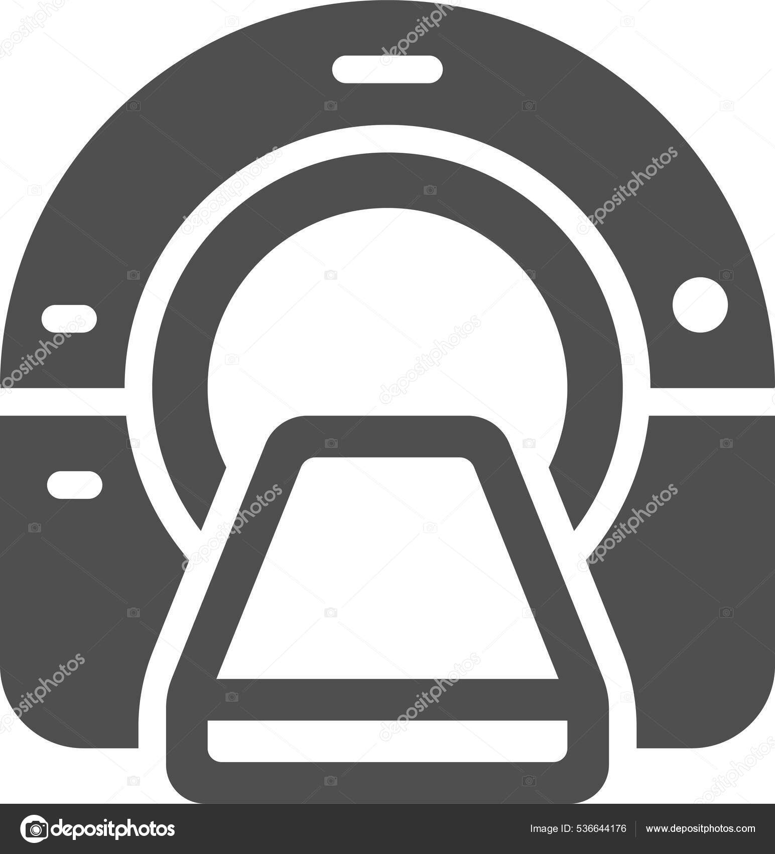 Mri Machine Scan Icono Mri Vector de stock por ©iconfinder 536644176