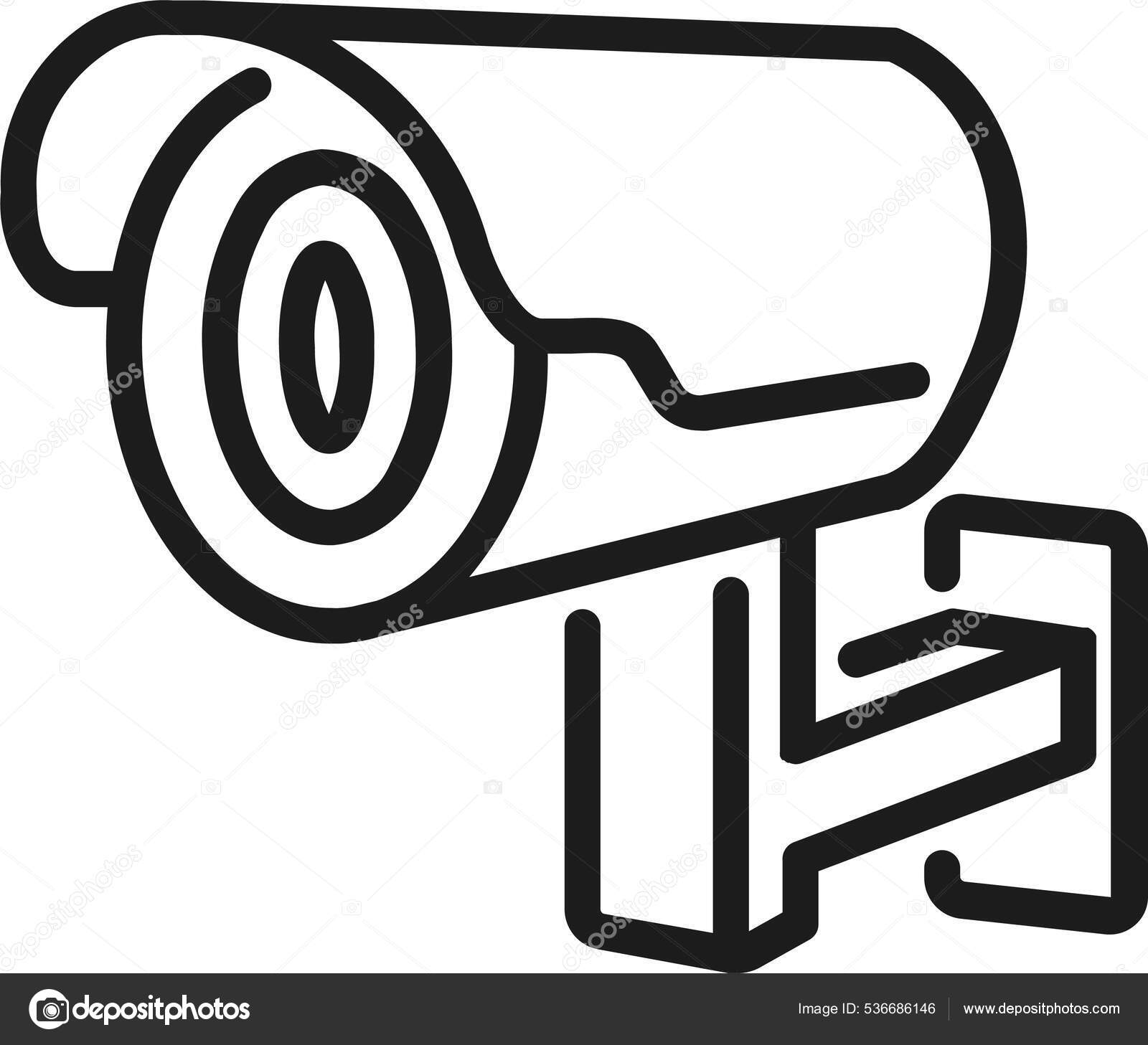 Camera Cctv Safety Icon Stock Vector by ©iconfinder 536686146