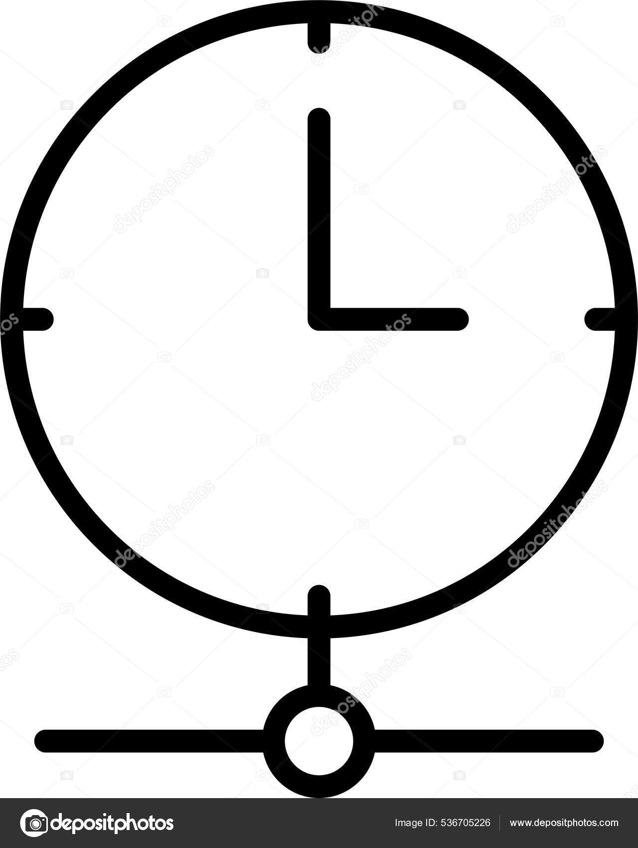Sharing Clock Time Icon Stock Vector by ©iconfinder 536705226