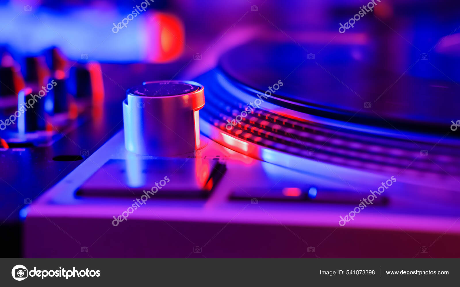 Neon Turntable Wallpaper