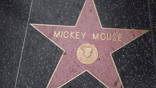 Los Ángeles Septiembre 2019 Nominación Estrella Mickey Mouse Paseo Fama ...