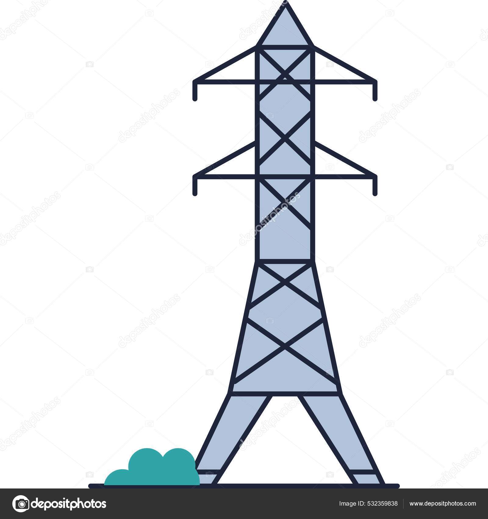 Transmission Line Clip Art