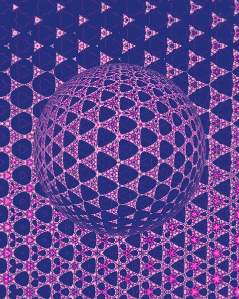 Abstract Computer generated Fractal design. A fractal is a never-ending ...