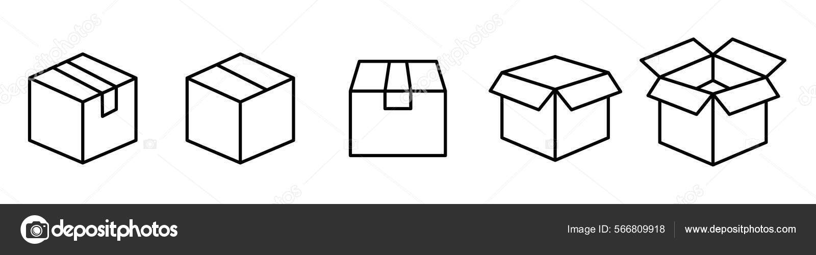 Shipping Box Icons