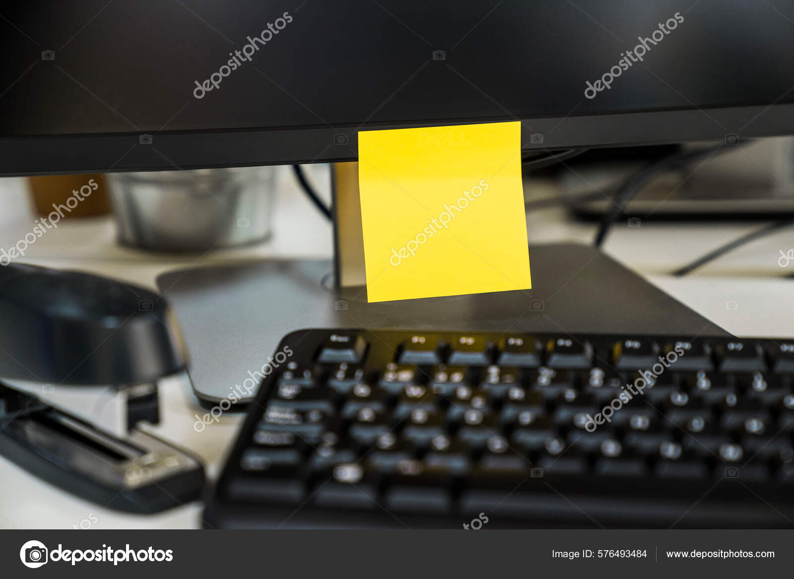 Sticky Note Office High Resolution Photo Stock Photo by ©ZaHarD 576493484