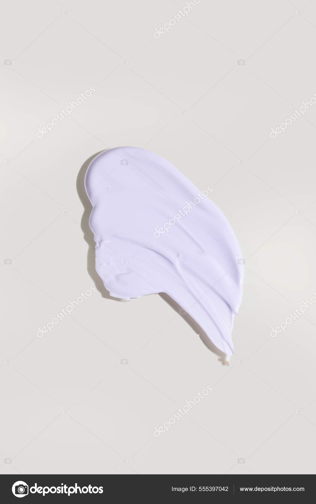Isolated Smear Beauty Cosmetics Texture Makeup Base White Background ...