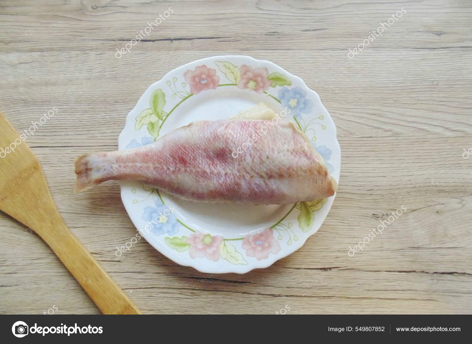 Clean Perch Remove Fins Remains Insides Wash Out — Stock Photo © PavSub ...