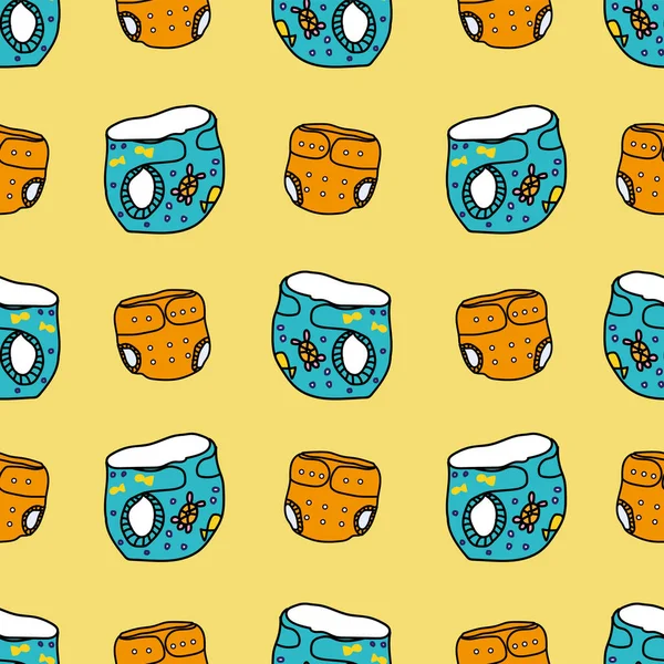 Cloth Diaper Vector