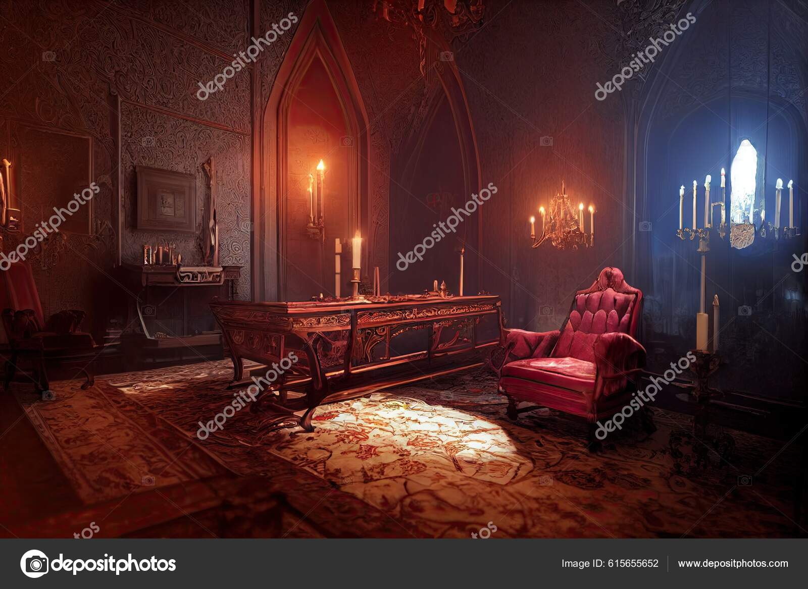 Gothic Victorian Couch