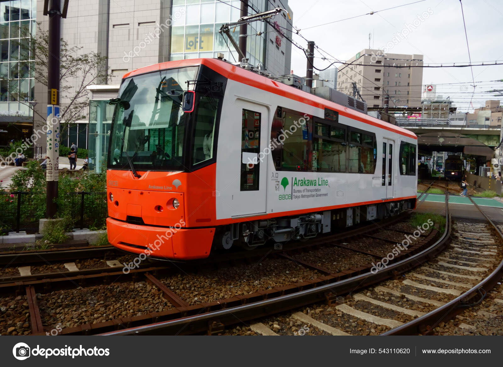 Railway Pattern Intercity Trains Running Tracks Railroad Tracks Stock ...