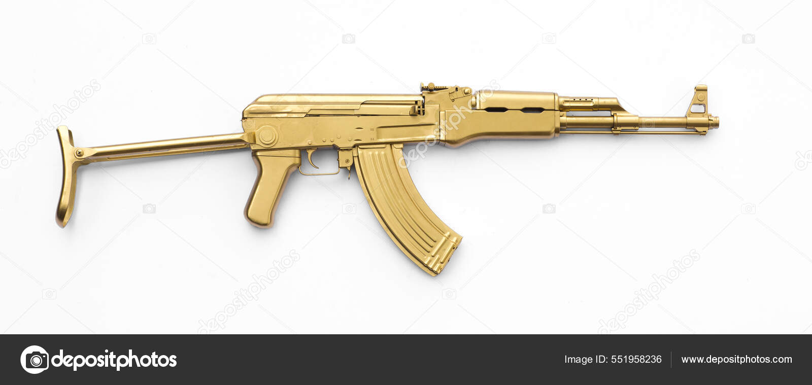 Kalashnikov Gun Gold