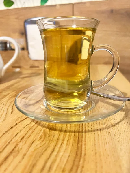 Strong sweet tea is a landmark of Turkey and Istanbul. Bardak - a glass ...