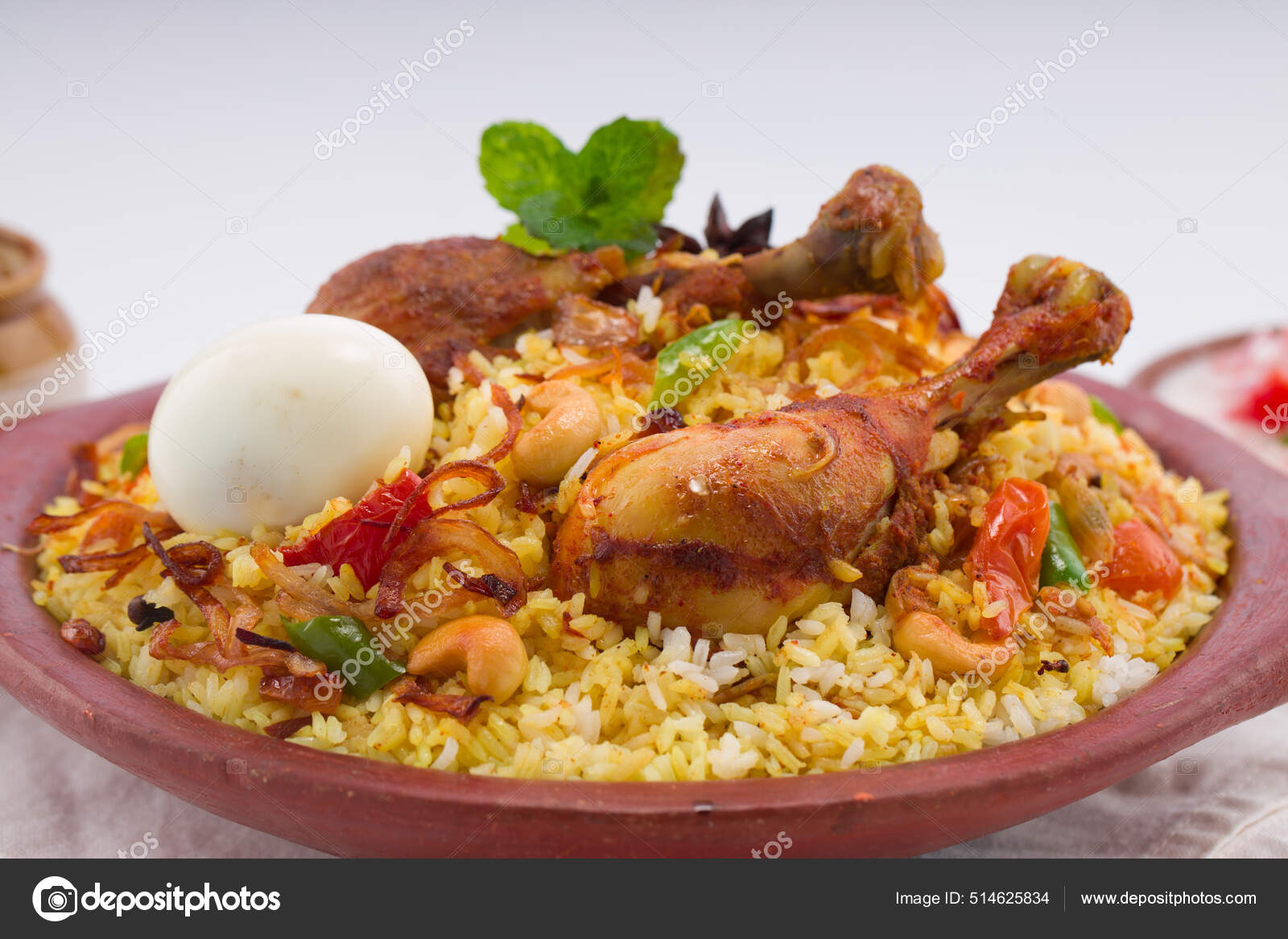 Chicken Biryani Kerala Style Chicken Dum Biriyani Made Using Jeera ...